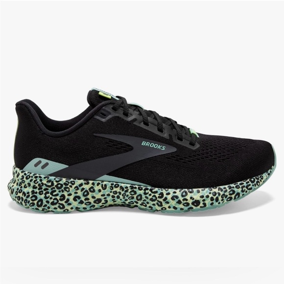 Brooks | Shoes | Womens Brooks Launch 8 Green Leopard Size 85 Running ...